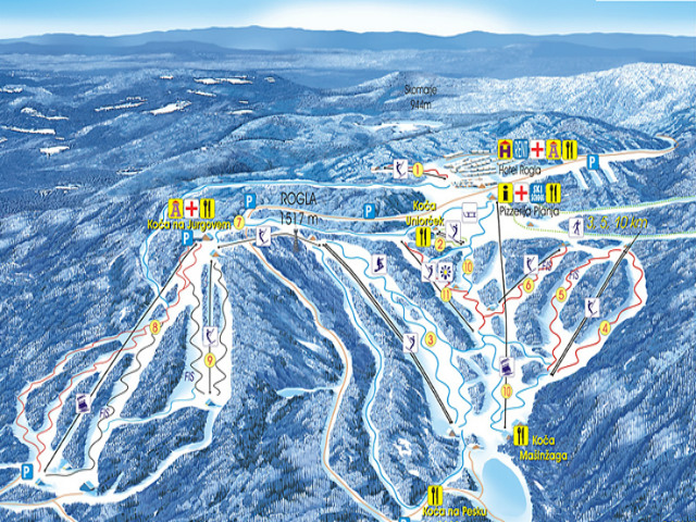 Rogla | Slovenija - skijanje | My travel